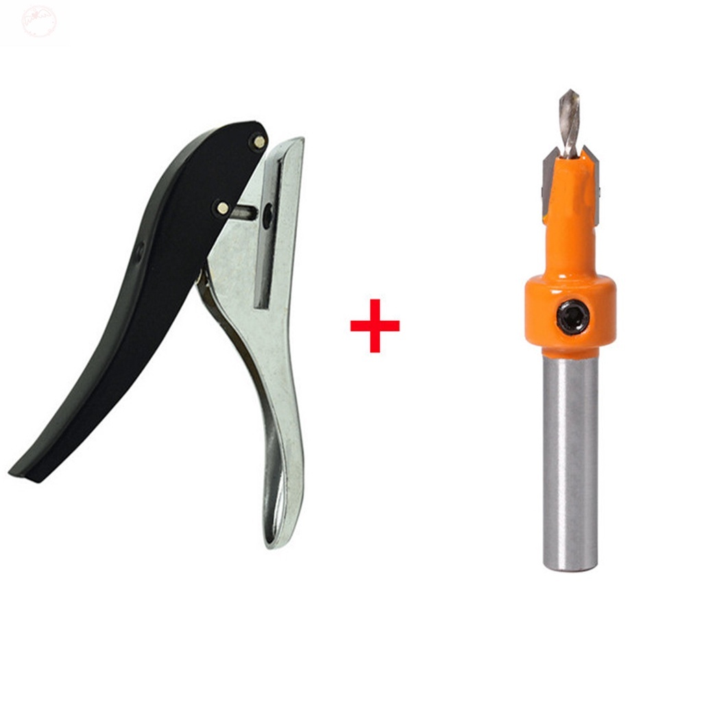 Screw Cover Hole Punch Manual Edge Band Puncher Credit Card、Paper、Photo ...