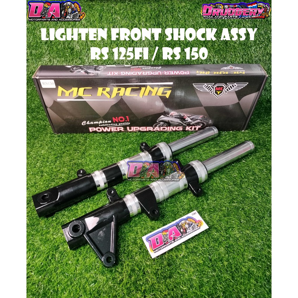 HONDA RS 125 FI / RS 150 GTR HUN RACING LIGHTEN FRONT SHOCK ASSEMBLY ...