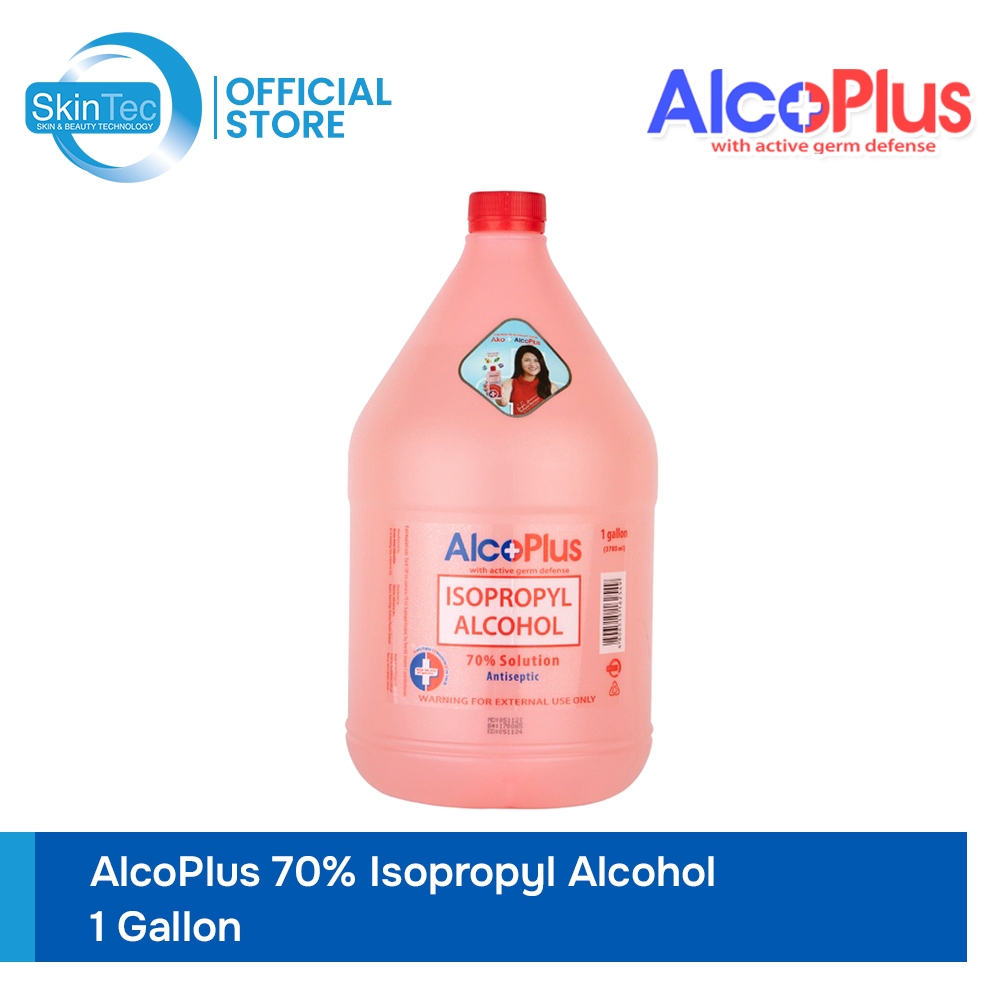 AlcoPlus Red 70% Isopropyl Alcohol (1 gallon) | Shopee Philippines