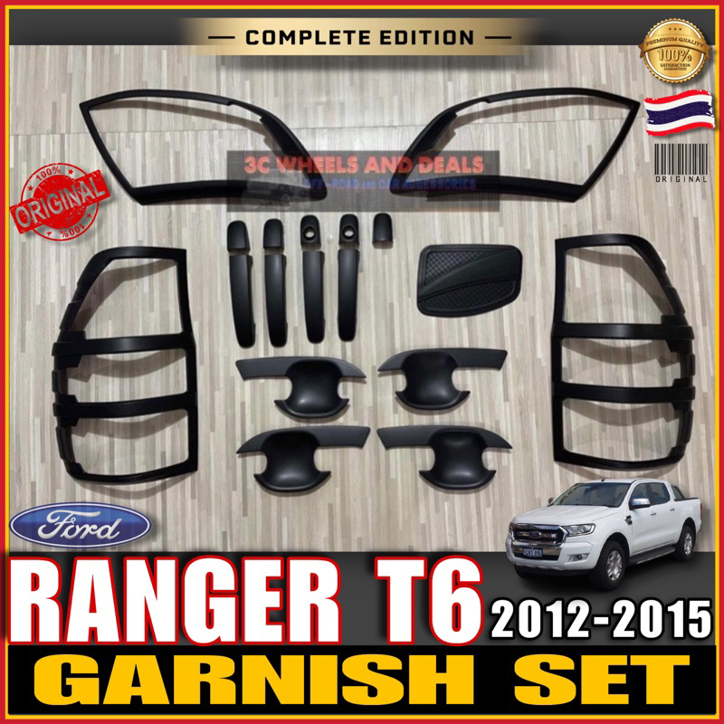 FORD RANGER T6 (2012-2015) GARNISH SET | Shopee Philippines