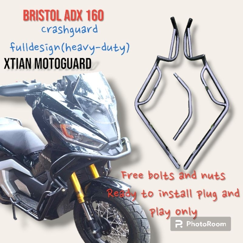 BRISTOL ADX 160 - CRASHGUARD FULL DESIGN (HEAVY-DUTY)POWDER COATED ...