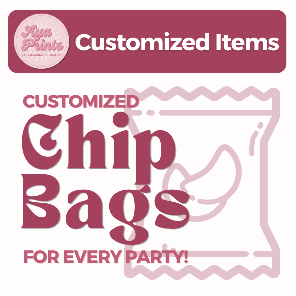 CUSTOMIZED CHIP BAGS for Any Occasion - FREE Simple Layout - Small ...