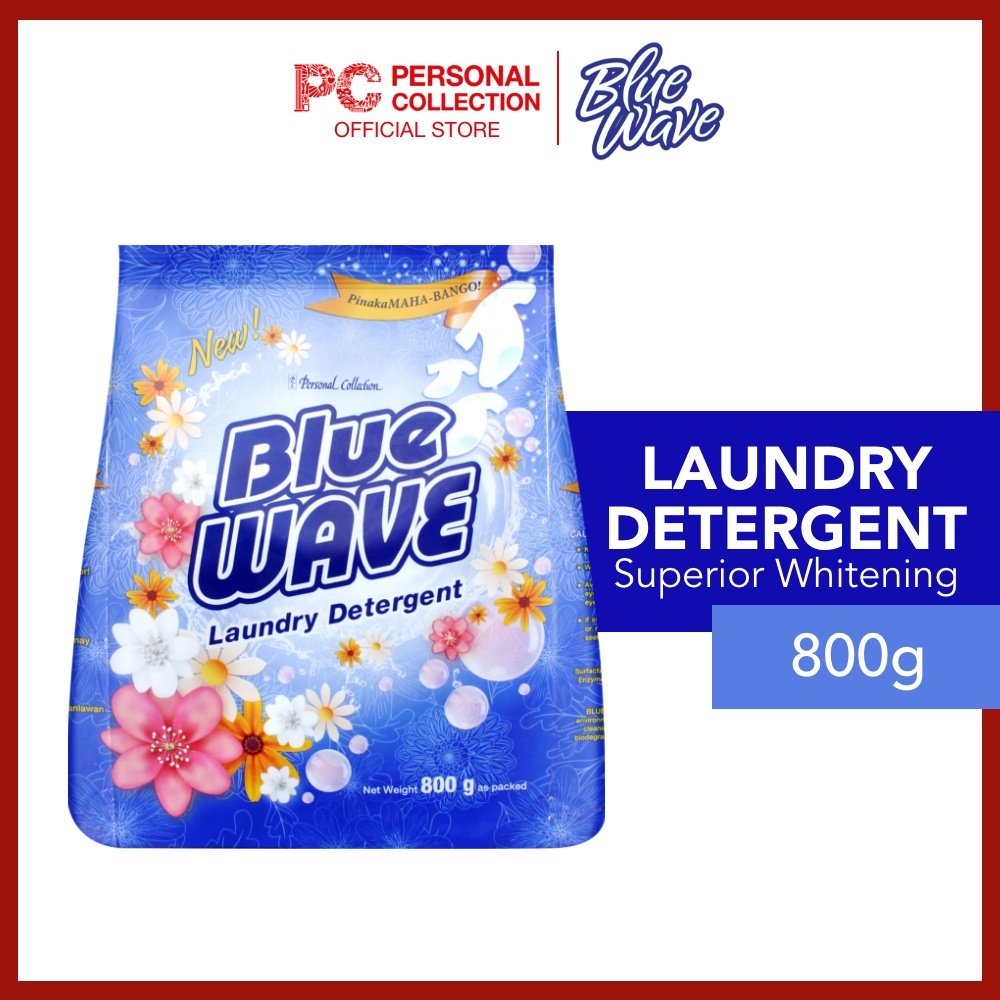Blue Wave Detergent Powder Orig.800g(Personal Collection) | Shopee ...