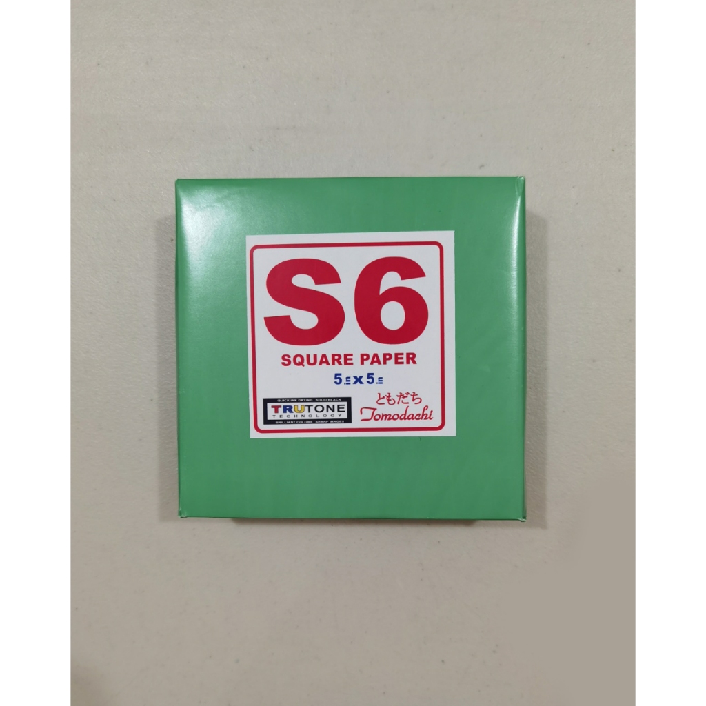 S6 Square Copy Paper Tomodachi 5 X 5 inches | Shopee Philippines