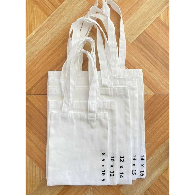 Plain Katsa Tote Bag Canvas [High Quality] Eco Bag Direct Supplier Size ...
