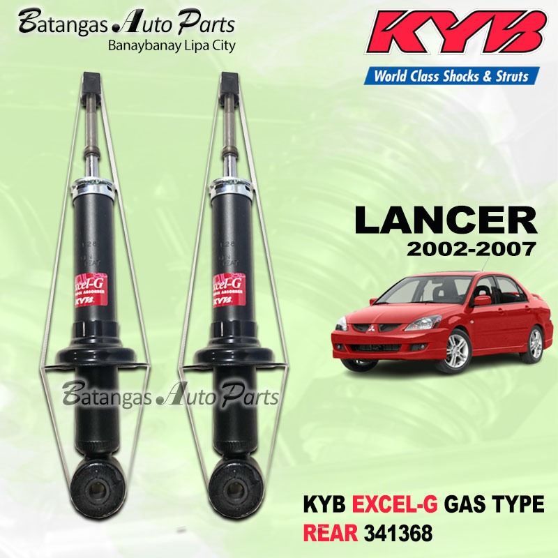 KYB REAR SHOCK ABSORBER MITSUBISHI LANCER 2002-2007 1PAIR MADE IN JAPAN ...