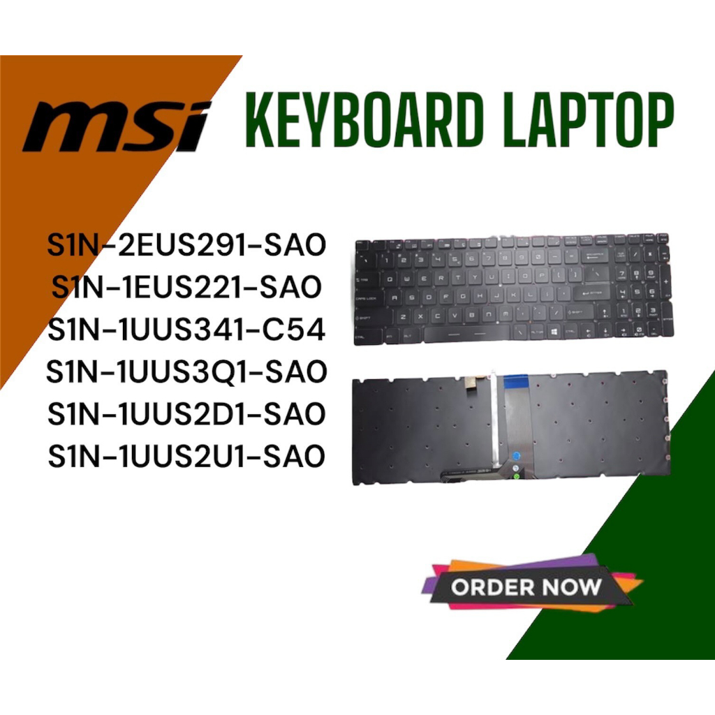 MSI KEYBOARD LAPTOP (BRANDNEW) | Shopee Philippines