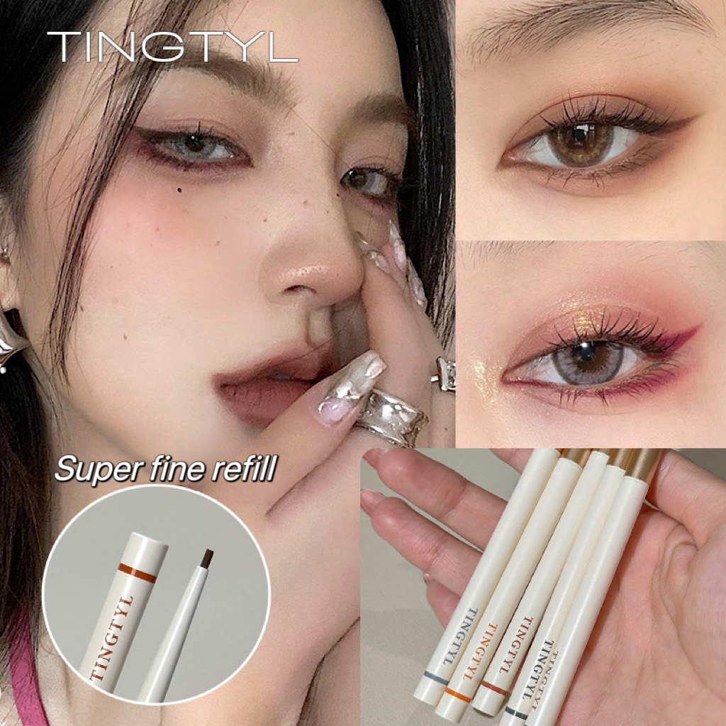 Fun Live New Gel Eyeliner Waterproof Ultra Slim 1.5mm Soft Eye Liner Pencil Quick Dry Makeup ...