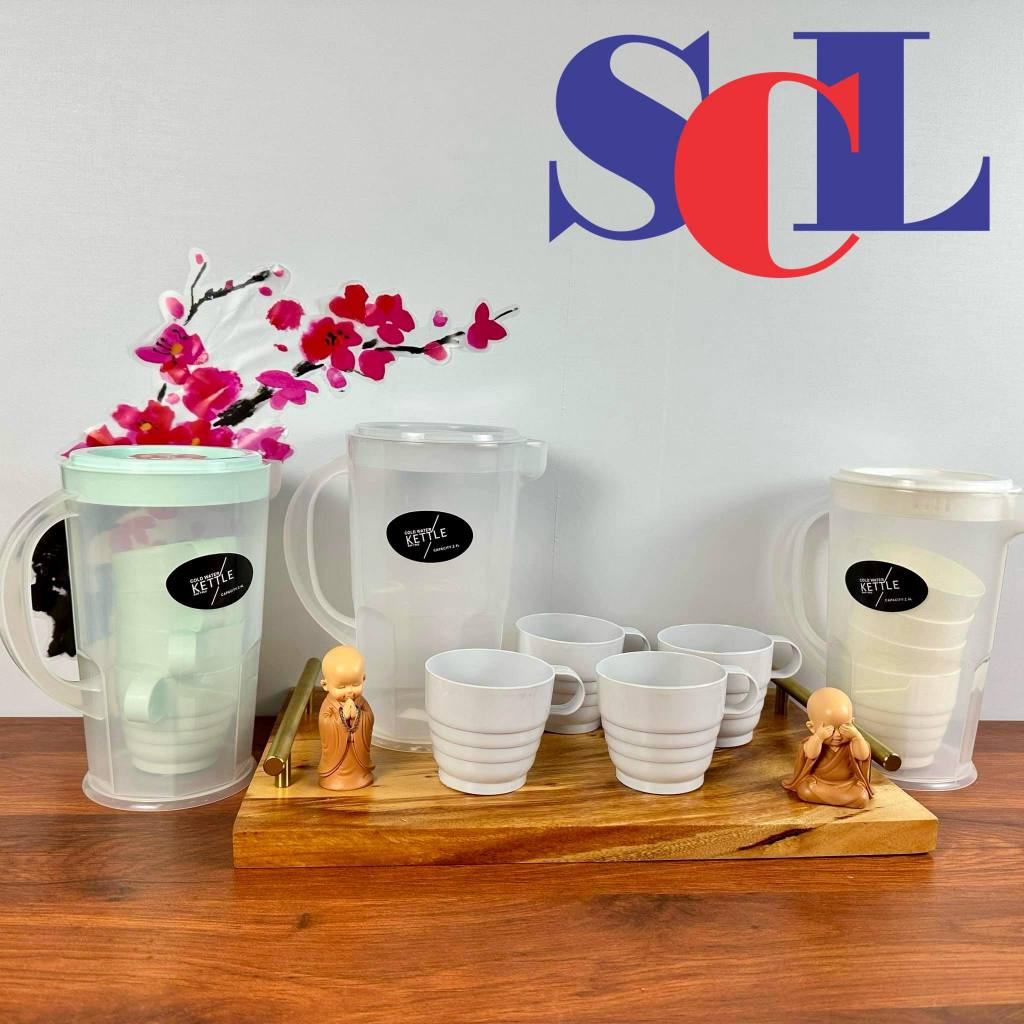 HI-QUALITY PITCHER SET (PITCHER 1.5L/ 4 CUPS) #AM-8606-4 | Shopee ...