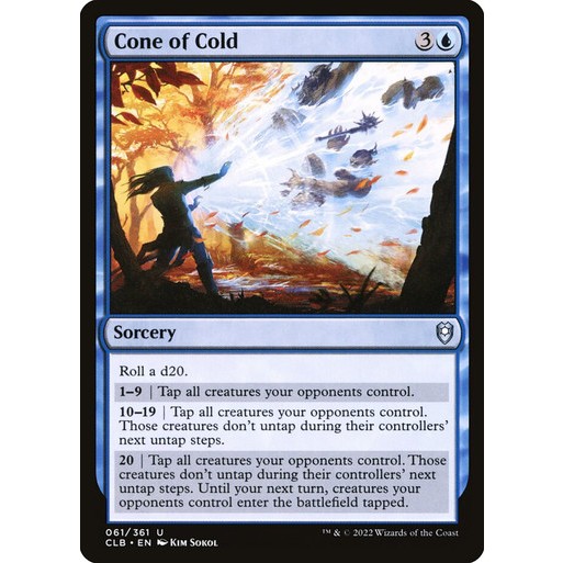 Cone of Cold - Commander Legends: Battle for Baldur's Gate (CLB ...