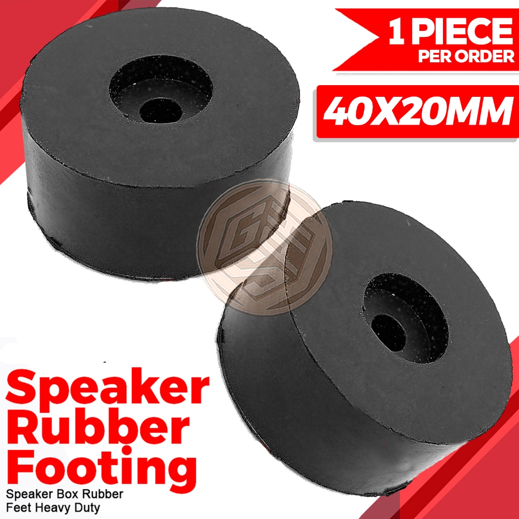 GS Recessed Rubber Feet Bumpers – Medium 40×20mm Anti-Slip Footing for ...