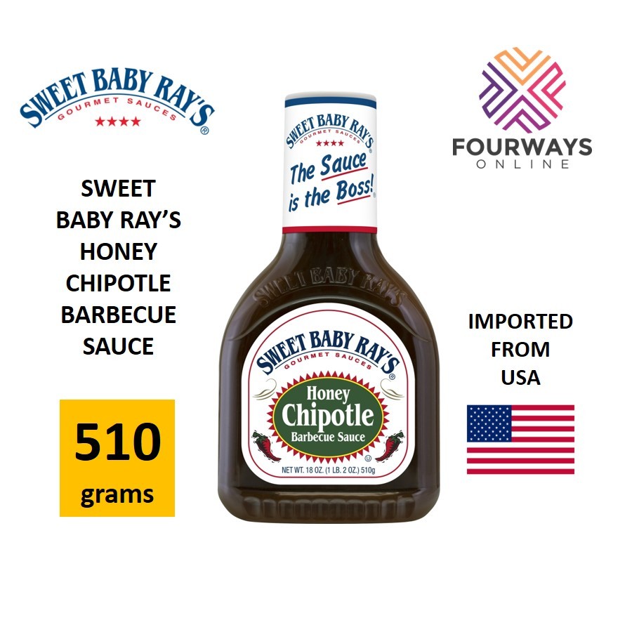 Sweet Baby Ray's Honey Chipotle Barbecue Sauce 510g (18 fl oz) | Shopee ...