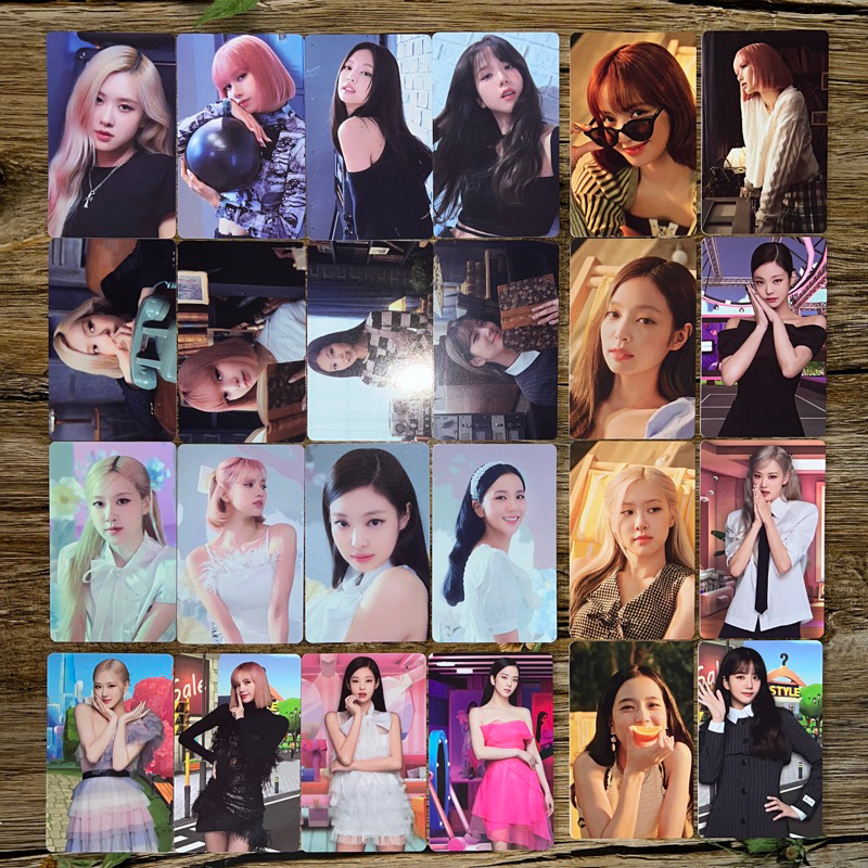 BPTG The Game OST REVE & STELLA Photocards | Blackpink tingi | Shopee ...