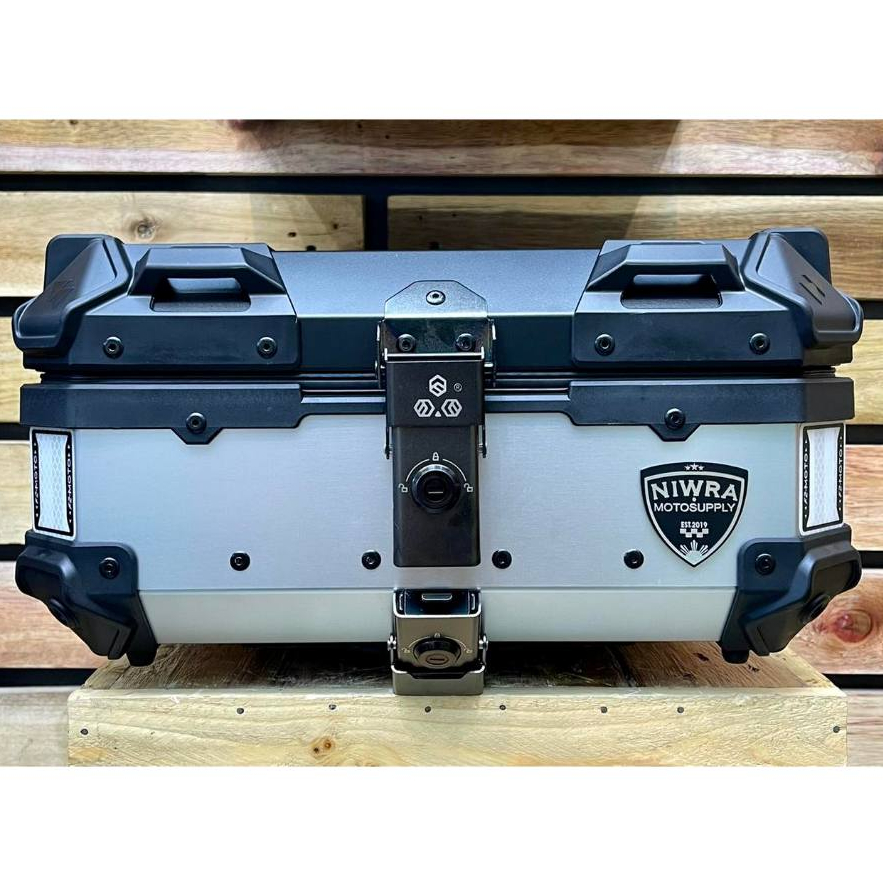22L 25L 28L 35L Alloy top box SEC/ Motobox/ Niwra/ Duhan Alloy box (Pure Alloy) | Shopee Philippines