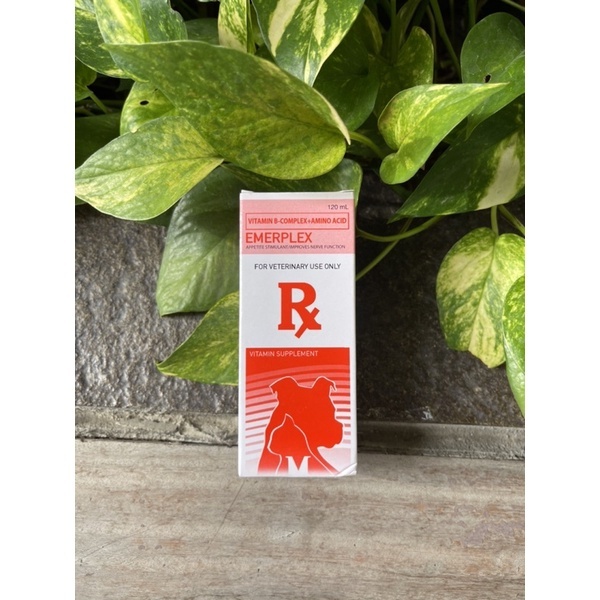 EMERPLEX Vitamin B-Complex + Amino Acid 120ml with Free 1cc Syringe ...