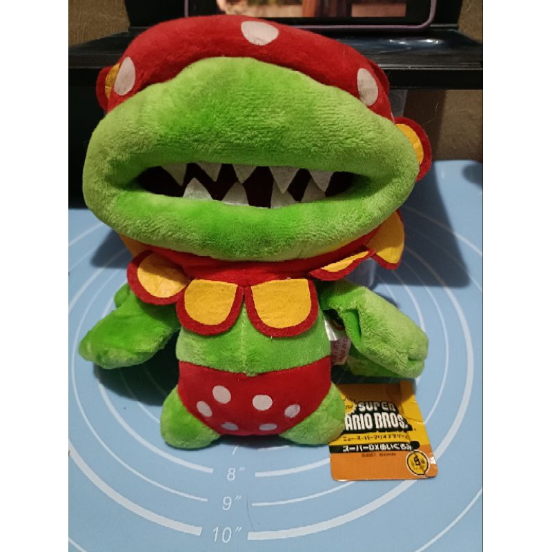 Super Mario Bros pakkun flower plushy | Shopee Philippines