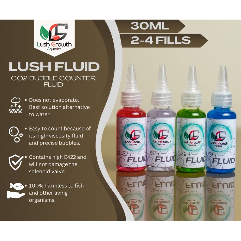 CO2 Bubble Counter Fluid | LGA Lush Fluid | Shopee Philippines
