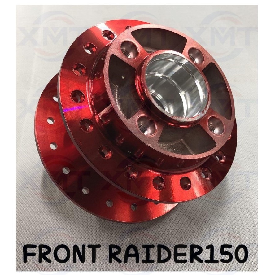 Motorcycle Colored Front and Rear Hub for RAIDER150, XRM, MIO (Not Set ...