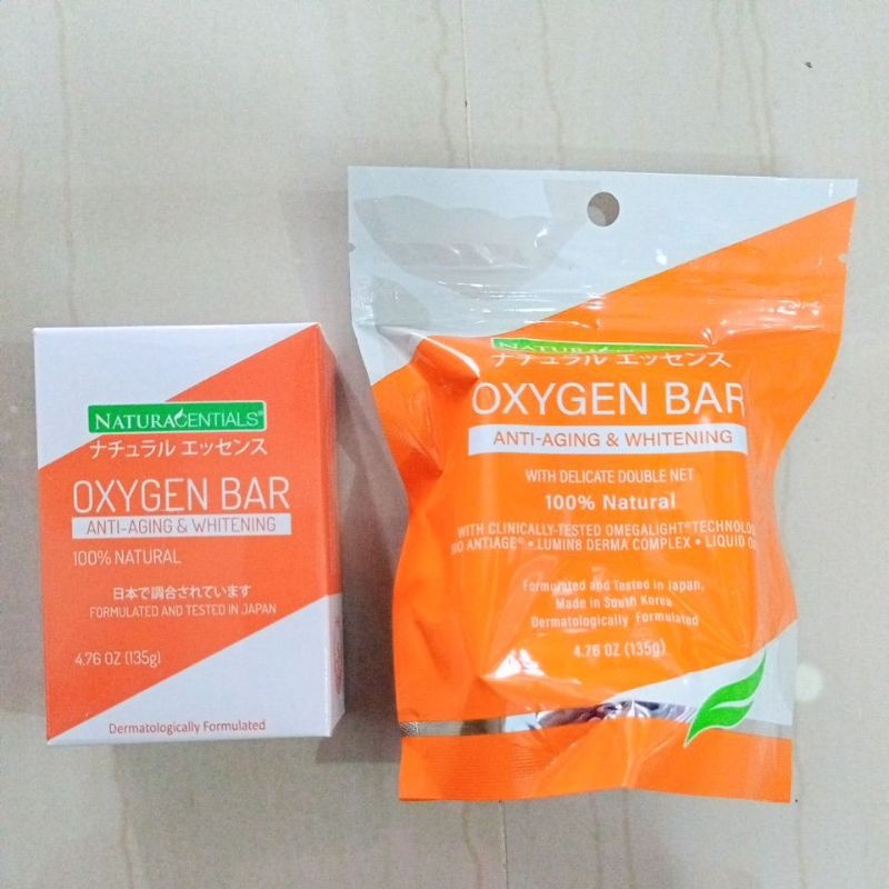 Aim Global NaturaCentials OXYGEN BAR Anti-Aging & Whitening 135g x 1 ...