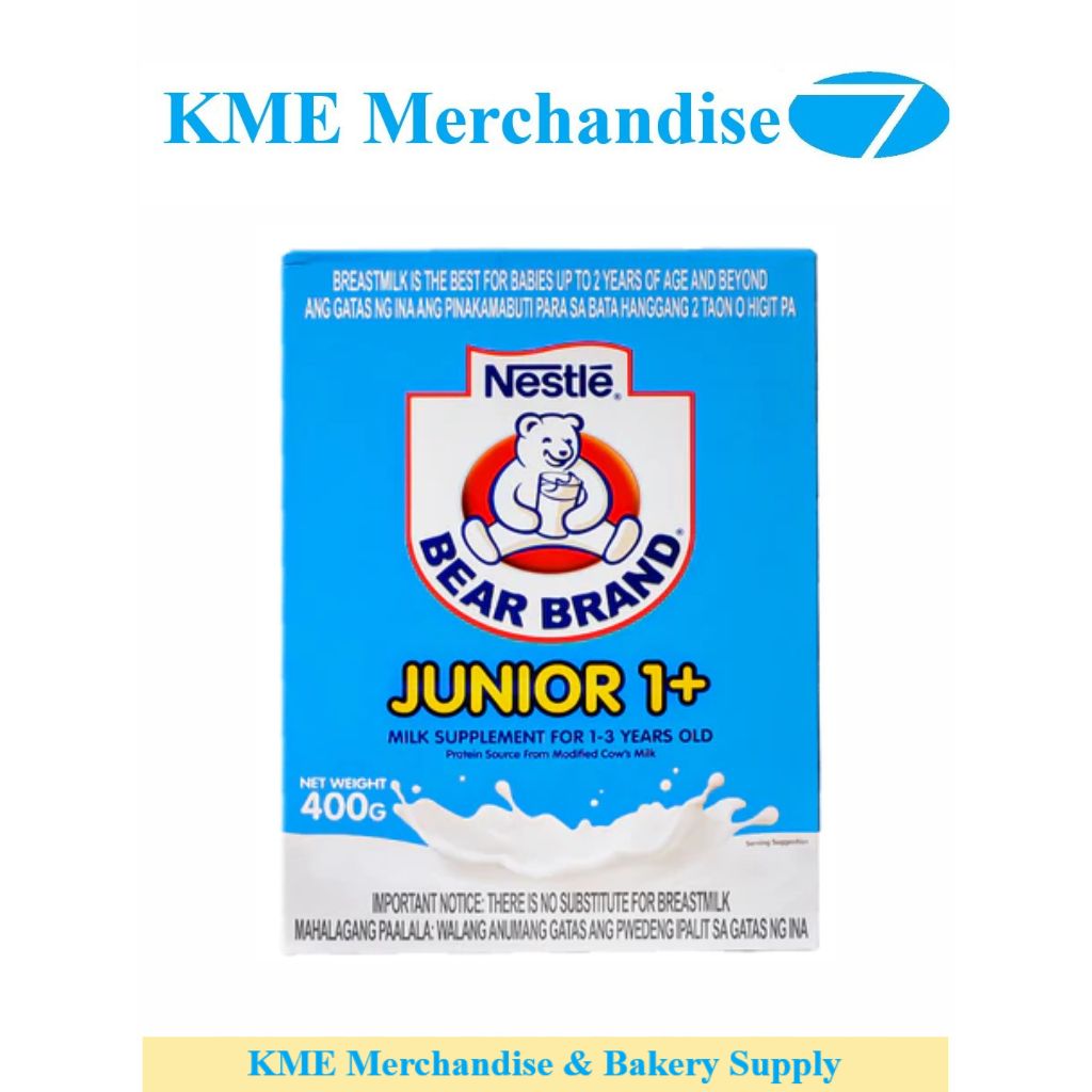 BEAR BRAND Junior 400g 1-3 Years Old Milk Supplement | Shopee Philippines