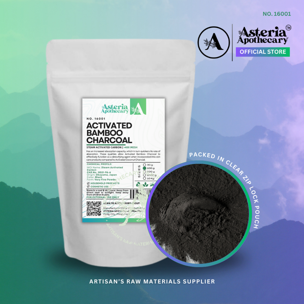 Activated Bamboo Charcoal | Activated Carbon 500g & 1Kg - Asteria ...