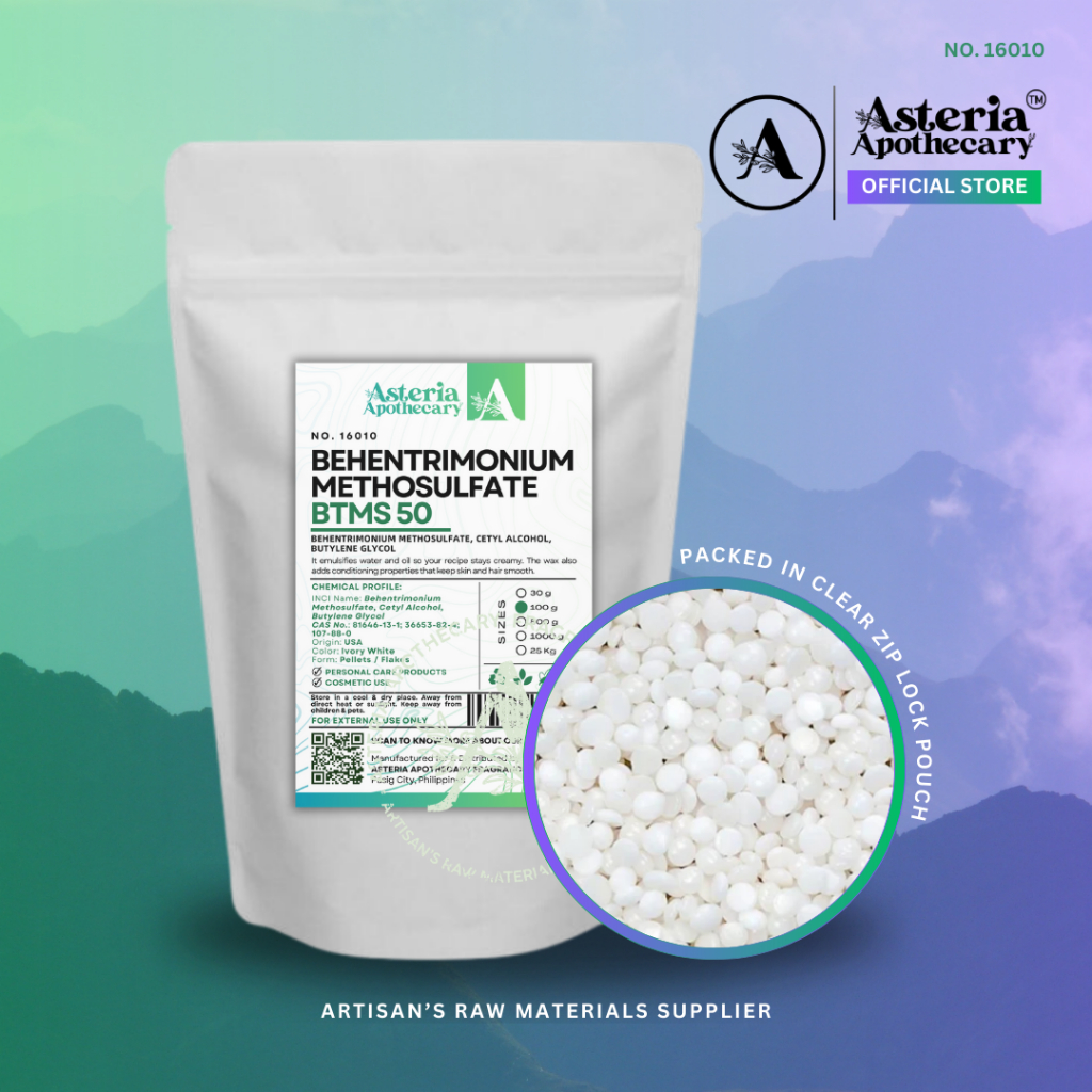 BTMS-50 (Behentrimonium Methosulfate) 100g, 500g & 1Kg - Asteria ...