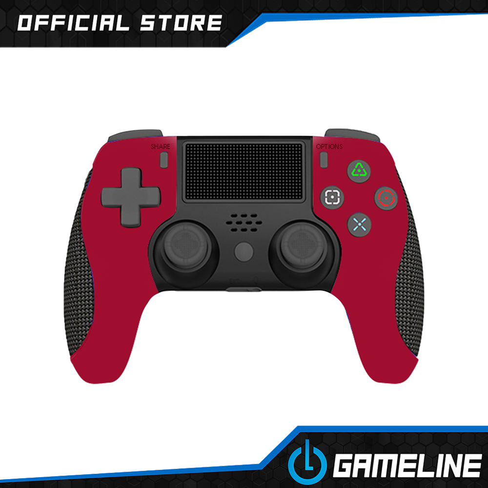Lucky Fox Wireless Controller for PS4 - Red [LF-0288R] | Shopee Philippines
