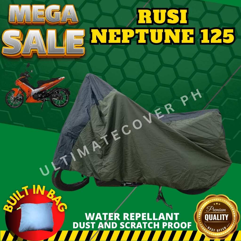 RUSI NEPTUNE 125 HIGH QUALITY MOTOR COVER - WATER REPELLANT SCRATCH AND ...