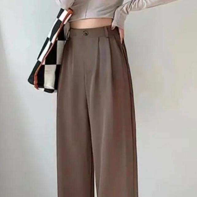 Kinwoo 2.0 Plus Size High Waist Trousers Loose Type 23-34 waist women's ...