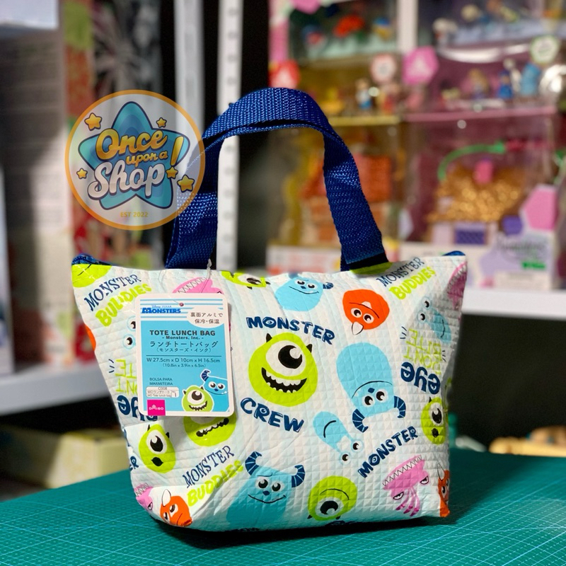 DISNEY PIXAR “MONSTERS, INC.” TOTE LUNCH BAG | Shopee Philippines