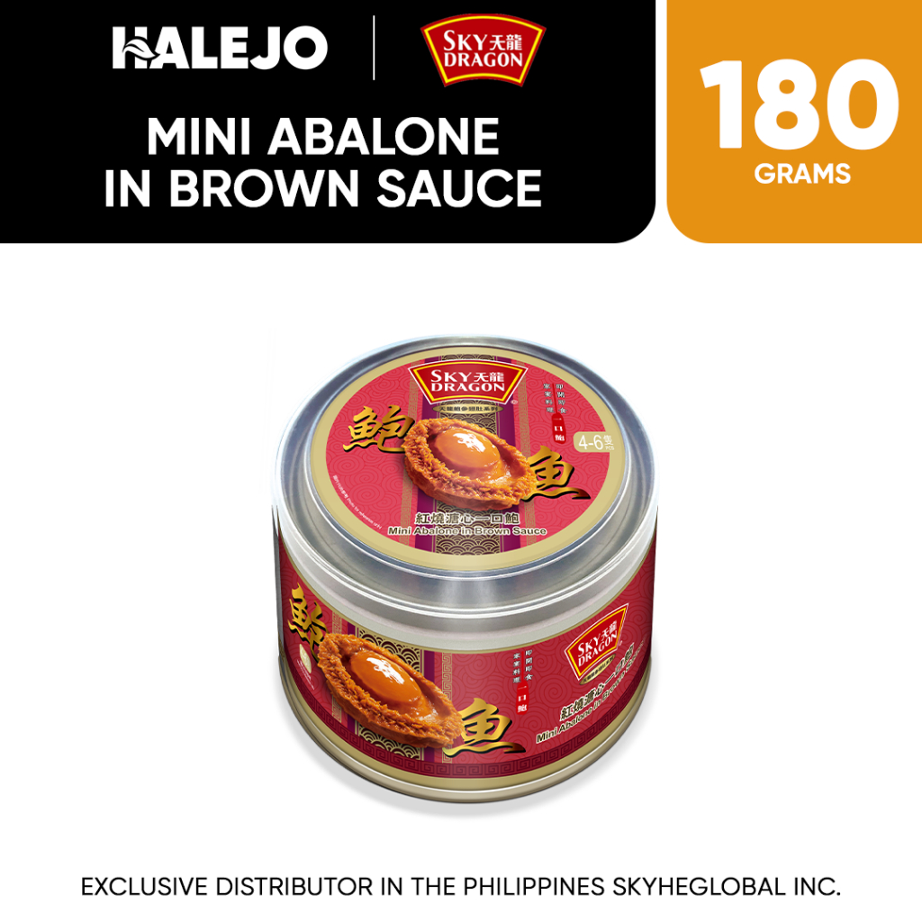 Sky Dragon Mini Abalone in Brown Sauce [Expiry: June 28, 2026] | Shopee ...