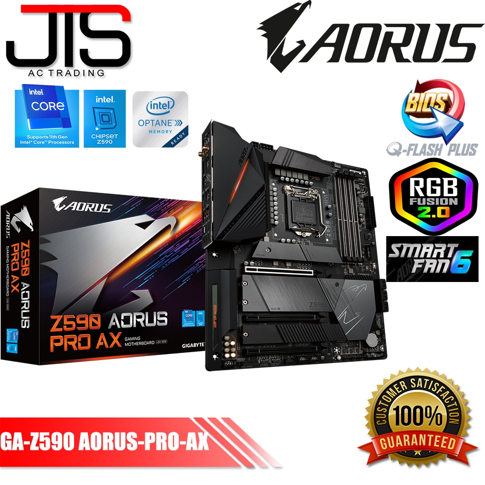 GIGABYTE Z590 AORUS PRO AX MOTHERBOARD | Shopee Philippines
