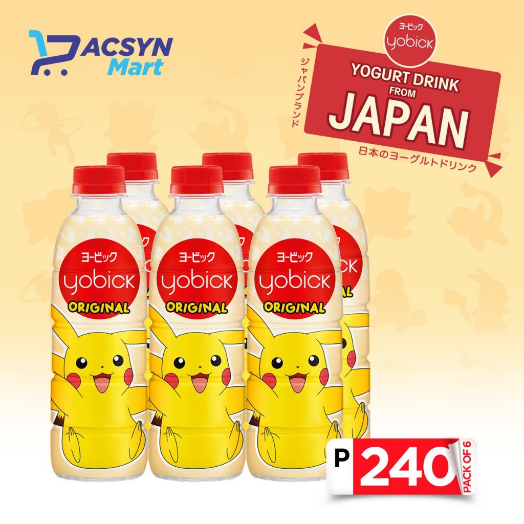 Yobick Yoghurt prebiotic Drink - Original Flavor (Box of 6) | Shopee ...