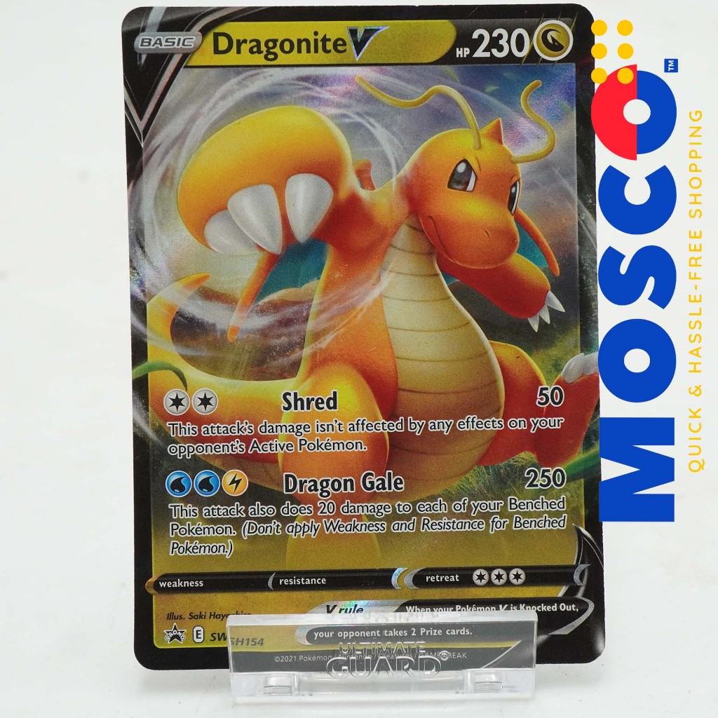 Dragonite V - SWSH154 - Promo | Pokemon TCG | Shopee Philippines