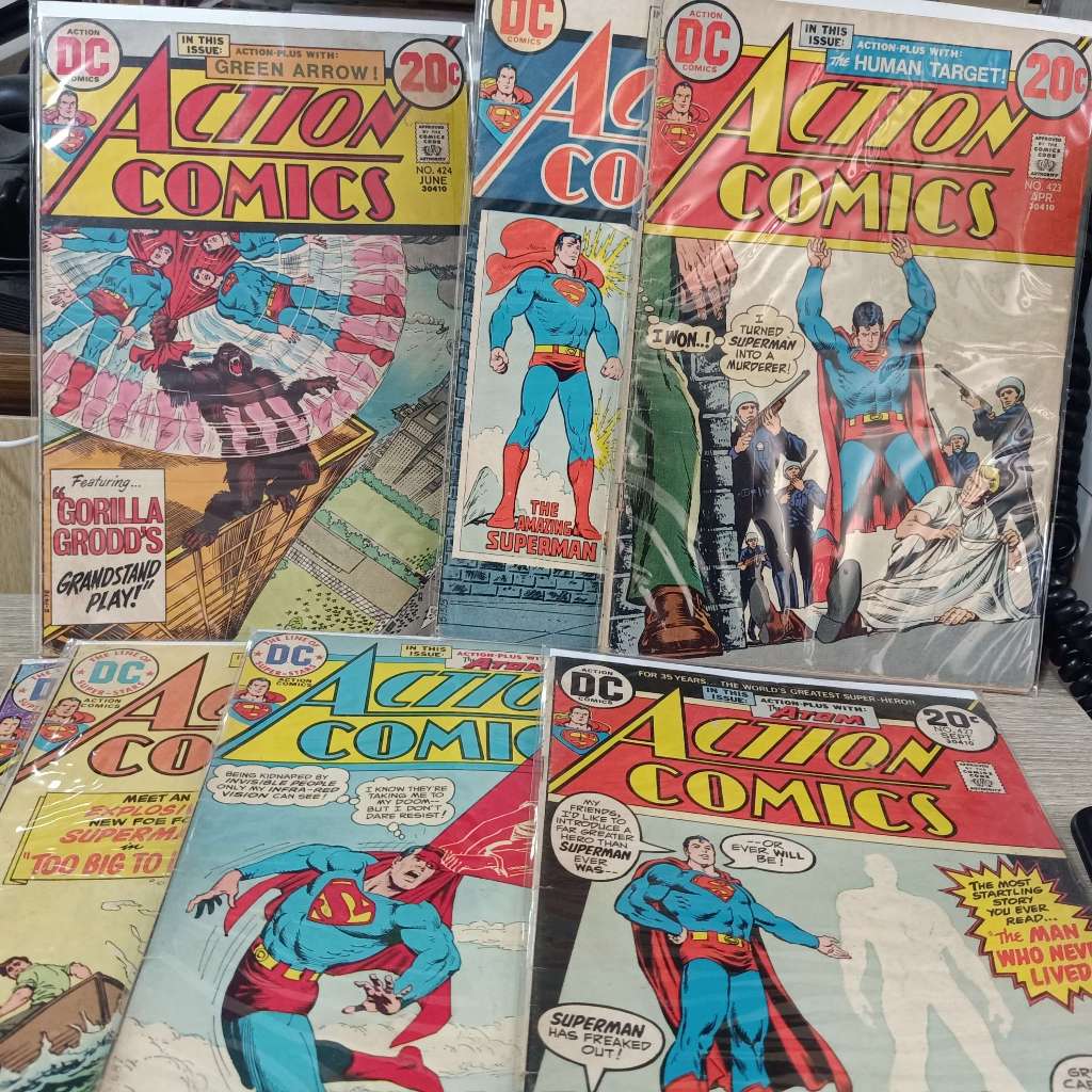Action comics #400 to #450 (DC Comics Superman 1970s) - price per piece ...