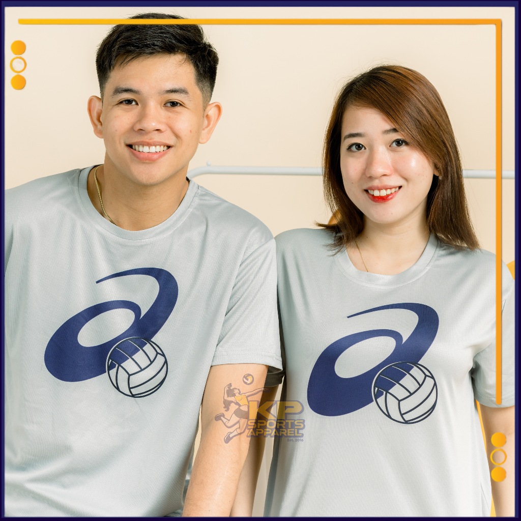 NEW‼️ TS2- Volleyball T-shirt Asics (Active/Drifit Unisex) | Shopee ...