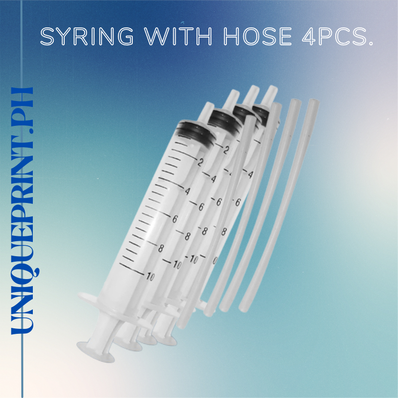 Syringe with Hose for Printer (4pcs per order) | Shopee Philippines