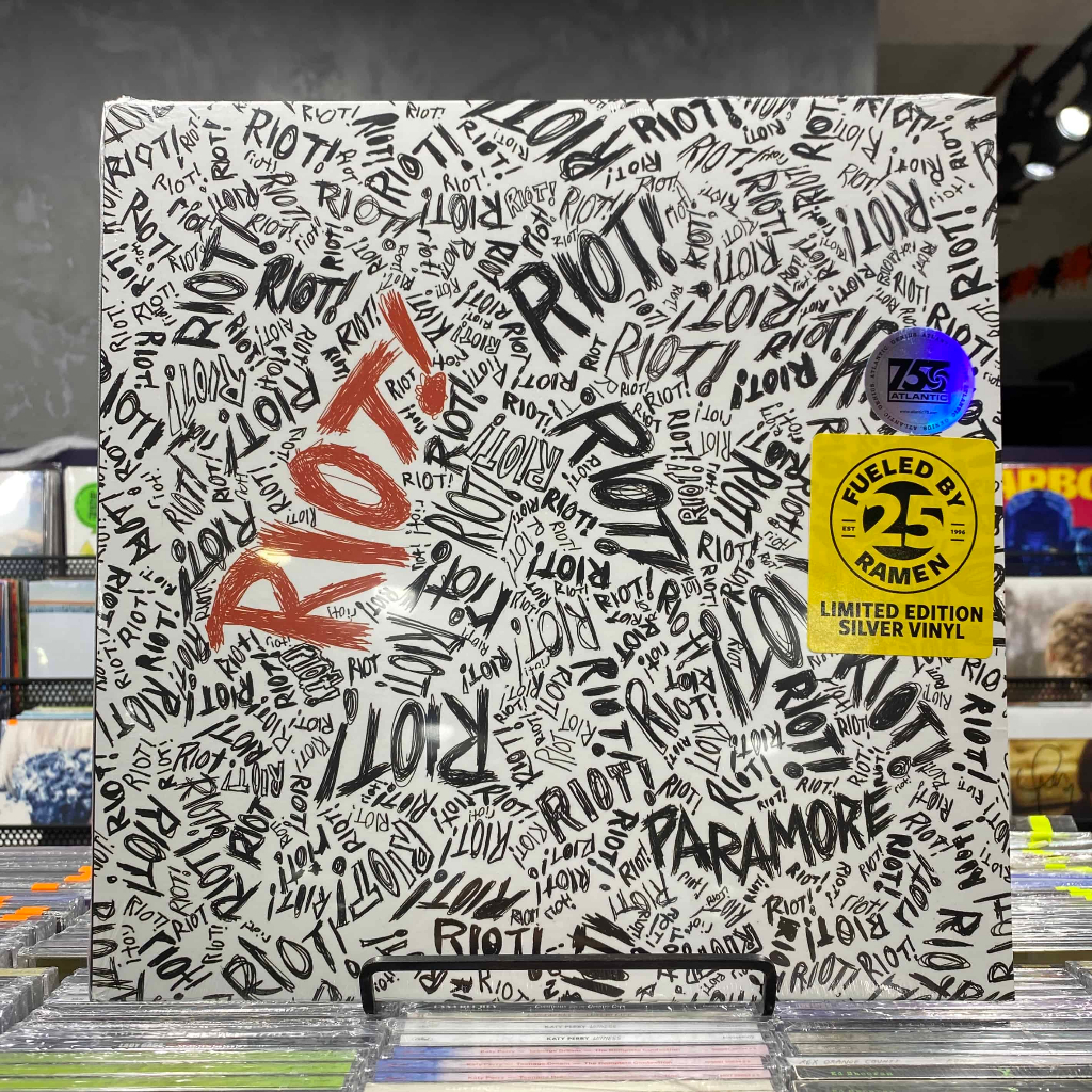 PARAMORE Riot Vinyl (Silver, 1LP) | Shopee Philippines