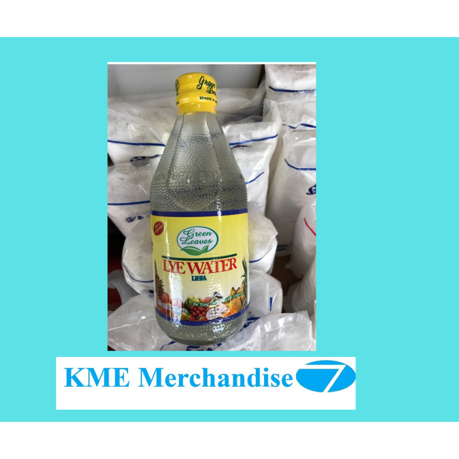 Lye Water (LIHIA) GreenLeaves Flavor Liquid Gin Bottle (375ml) | Shopee ...