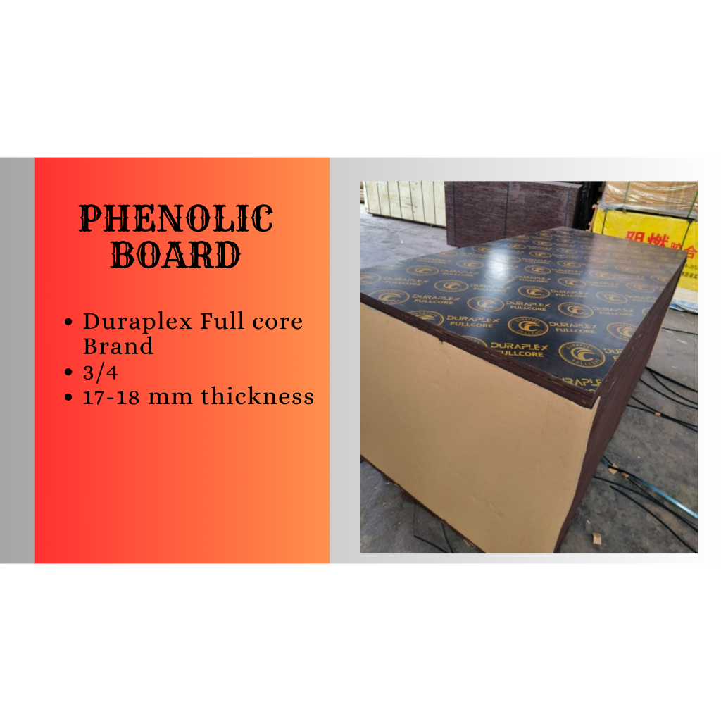 3/4 PHENOLIC BOARD (DURA PLEX) | Shopee Philippines