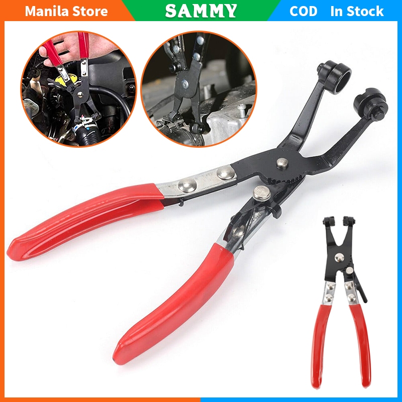 Auto Water Hose Spring Bundle Removal Tool Straight/Elbow Hose Clamp ...