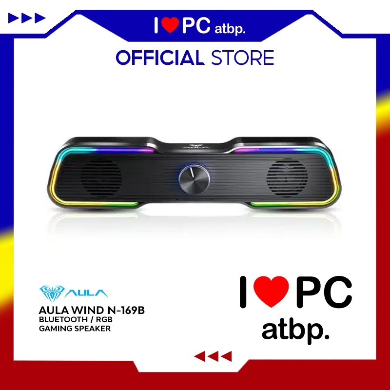Aula Wind N-169B BT RGB Bluetooth Gaming Speaker (Black) | Shopee Philippines