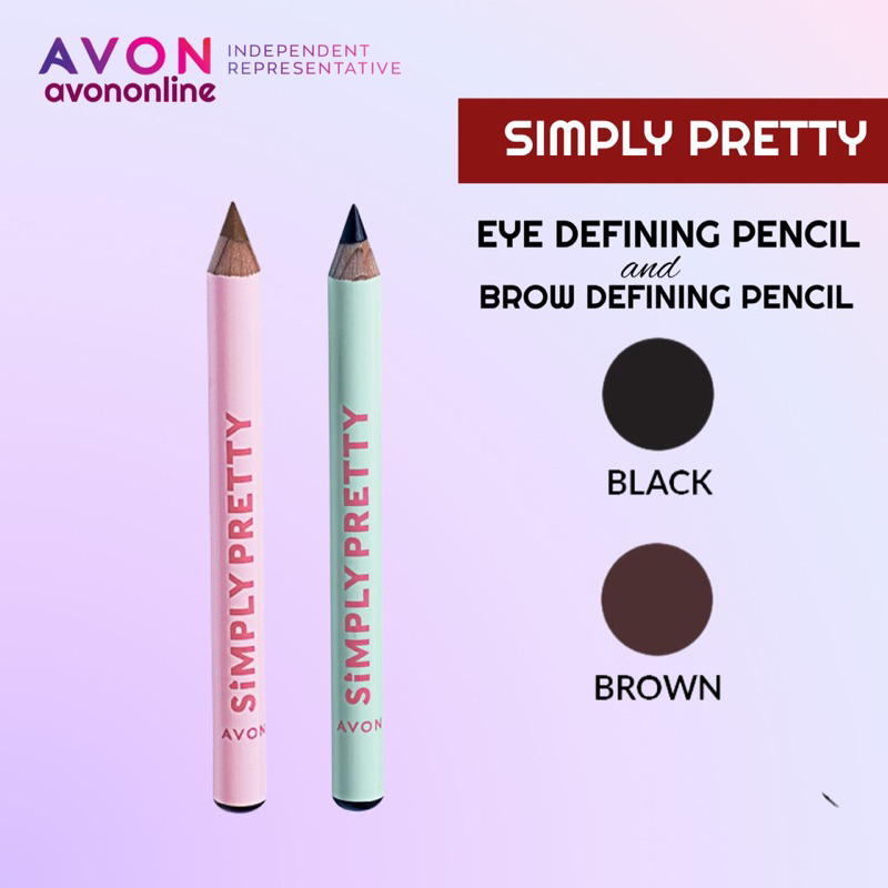 Avon Simply Pretty Eye , Brow Defining Pencil | Shopee Philippines