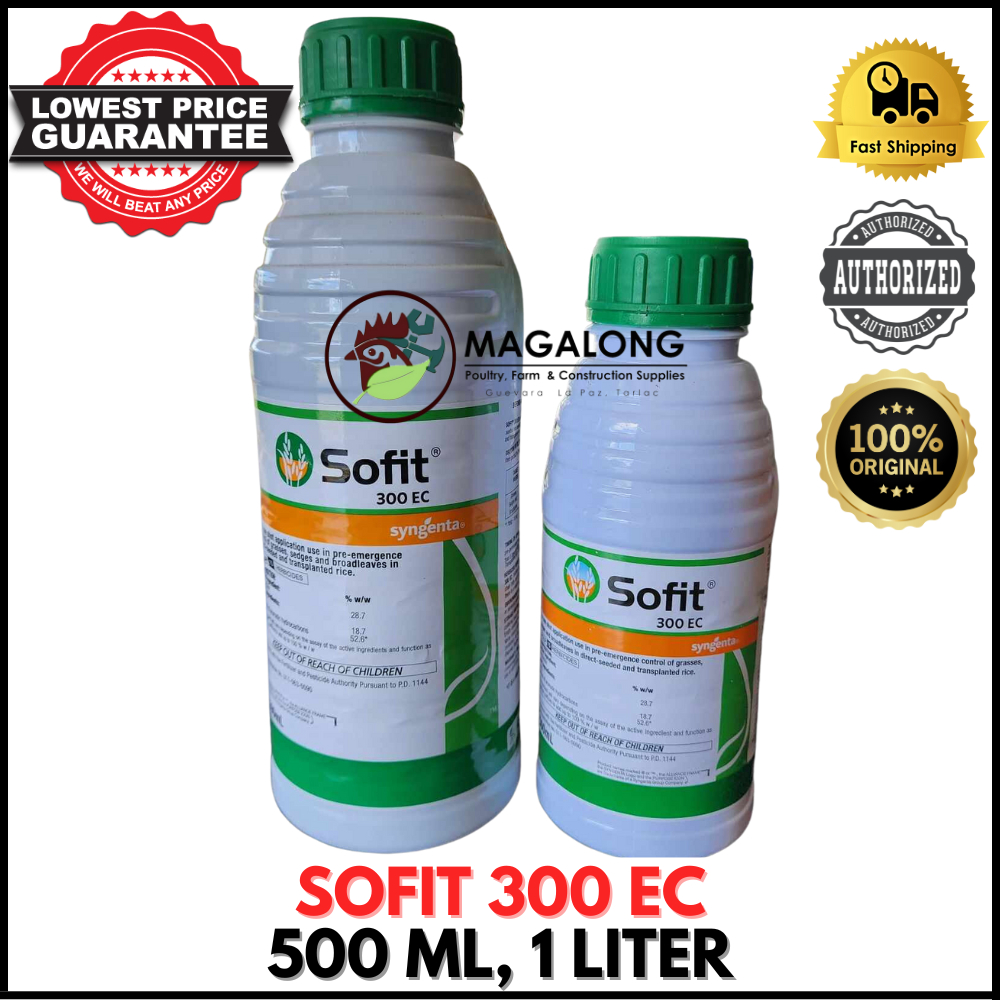 SOFIT 300 EC HERBICIDE - 500 ML, 1 LITER - BY SYNGENTA | Shopee Philippines