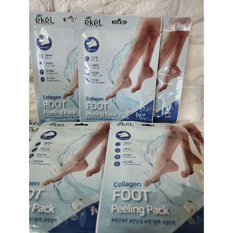 EKEL Foot Peeling Mask Pack | Shopee Philippines