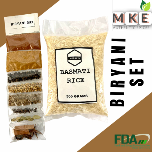 BIRYANI MIX MASALA & 500G BASMATI RICE | Shopee Philippines