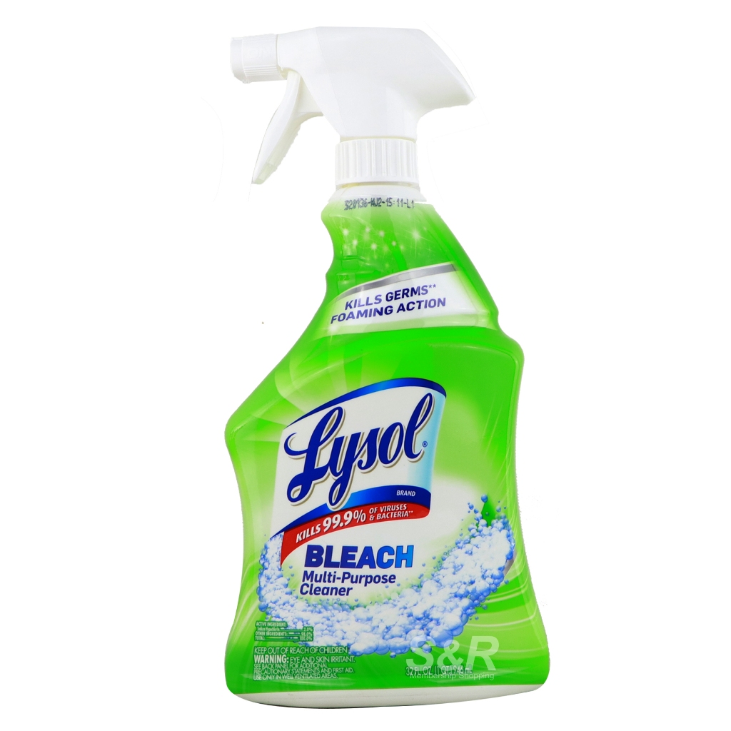 Lysol Bleach Multi-Purpose Cleaner 946mL | Shopee Philippines