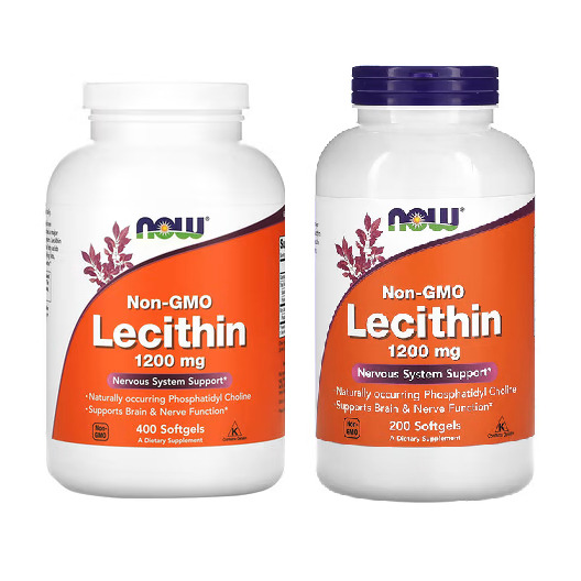 Now Foods Lecithin 1200 mg 100 / 200 /400 Softgels | Shopee Philippines