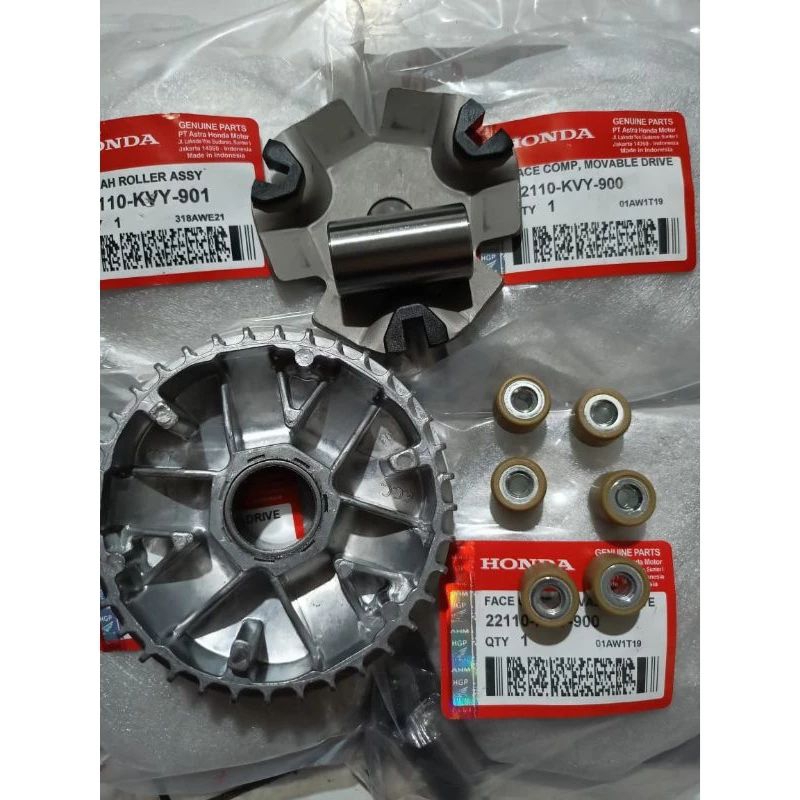 Pulley Set Assy Honda Beat Carb,Scoopy Kvy | Shopee Philippines