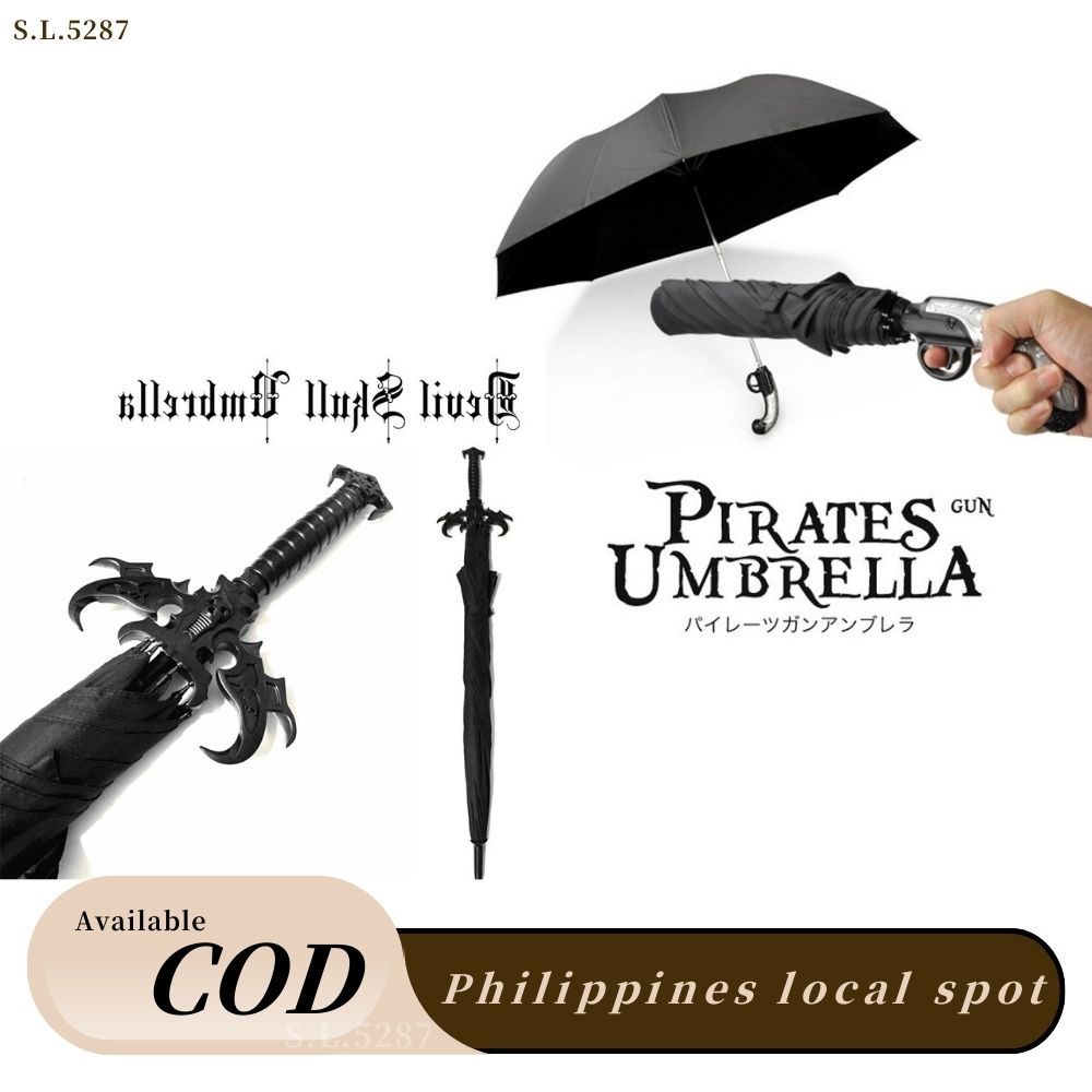 Samurai Umbrella Long-Handed Sword Handle Holy Sword Anime Umbrella ...